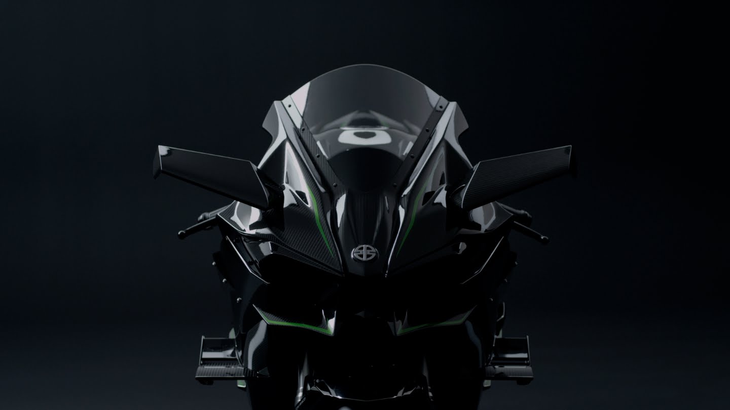 [バイク] Kawasaki「Ninja H2 / H2R」のフォルムが公開、最高出力220hp / 300hp - カスタムライフ