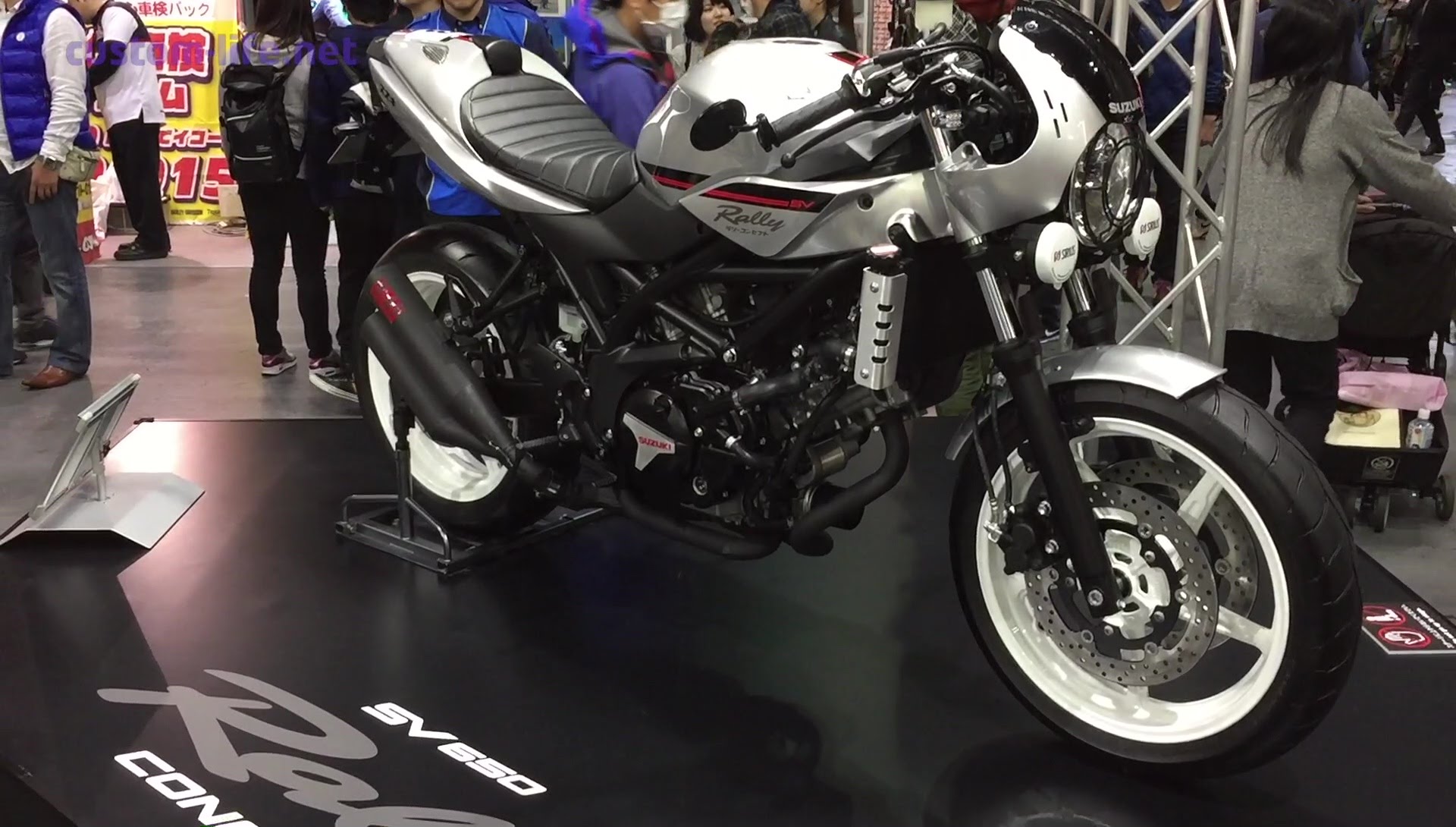 大阪モーターサイクルショー2016 - Suzuki SV650 Rally / SV650 - カスタムライフ